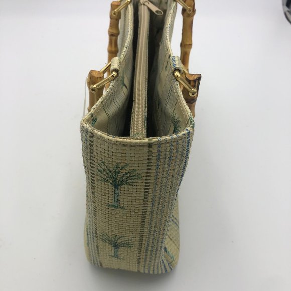 Cappelli Straworld | Bags | Cappelli Straworld Straw Bag With Cane ...